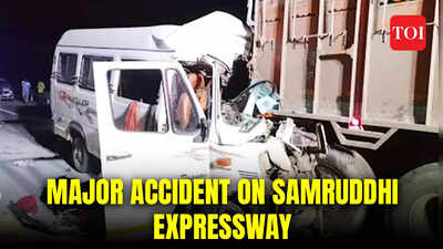 Maharashtra: 12 killed, 23 injured after mini-bus rams into truck on Samruddhi Expressway ...