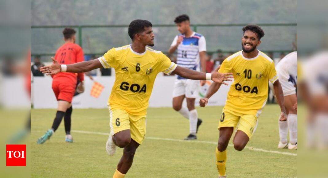 Santosh Trophy: Selwyn winner helps Goa pip J&K | Goa News - Times of India