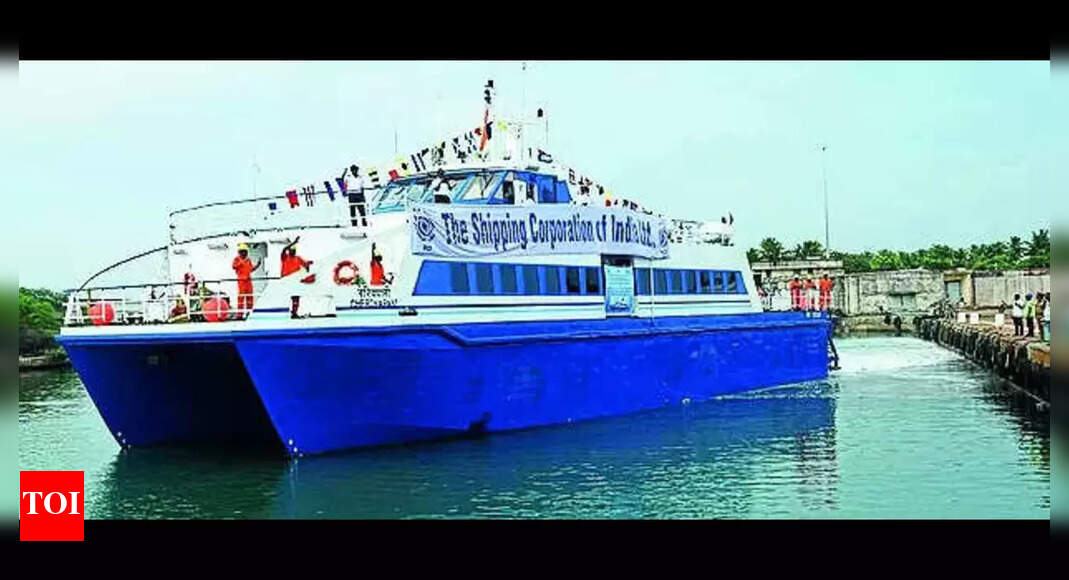 India-SL ferry service cancelled on Day 2 | Trichy News - Times of India