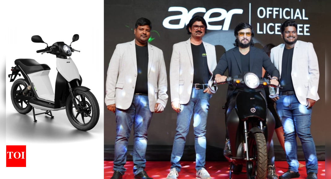 Acer: From laptops to electric scooter: Acer to launch Muvi 125 4G EV ...