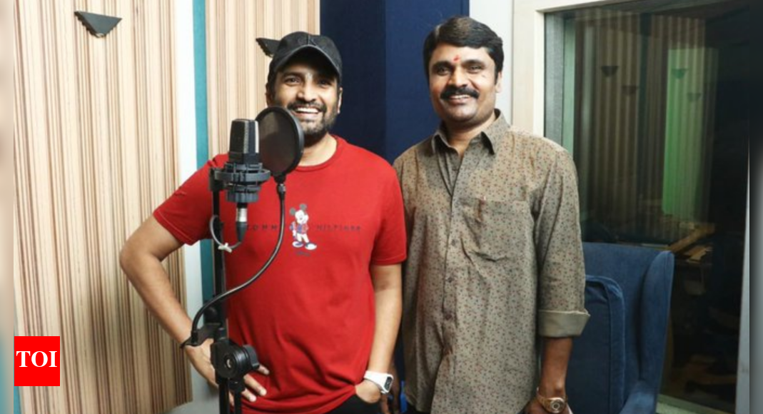Santhanam starts dubbing for his film with N Anand | Tamil Movie News ...