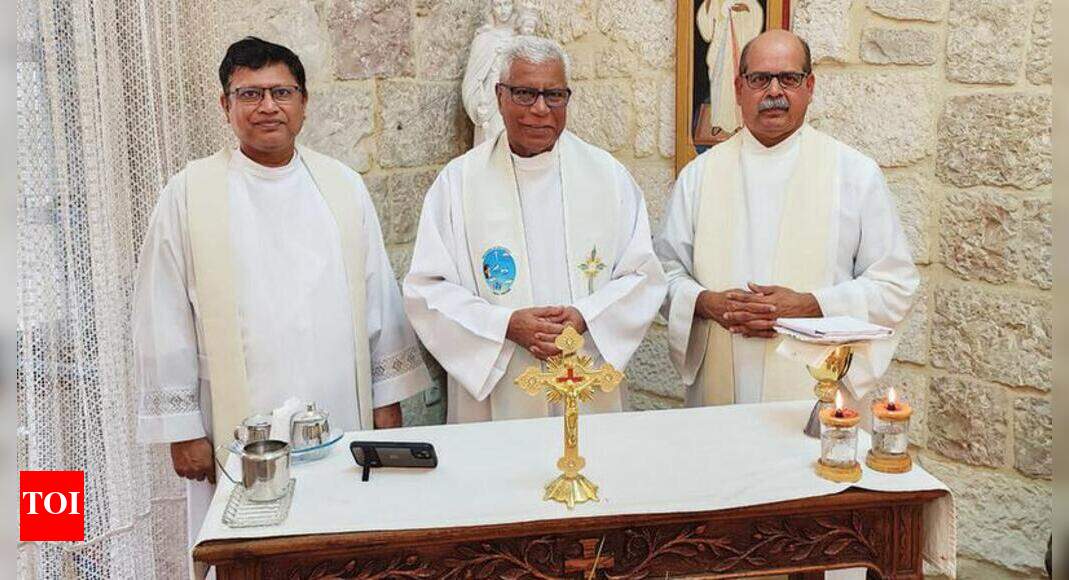 Relieved to be out of Israel and back home, says Fr Tony | Goa News ...