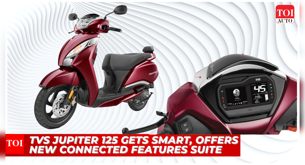 TVS Jupiter 125 gets smarter: Turn-by-turn navigation, voice assist ...