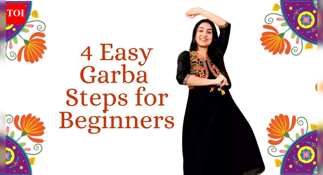 garba steps: 4 Easy Garba Steps for Beginners Ft. Ishika Bhargava