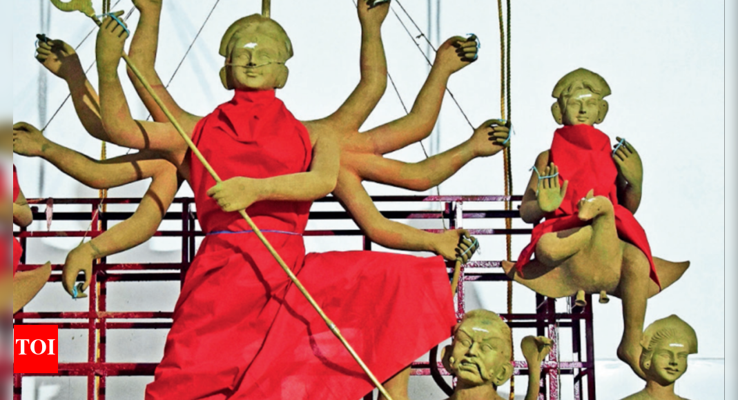 Palasuni scores with biggest tableau, eco-friendly pandal | Bhubaneswar ...