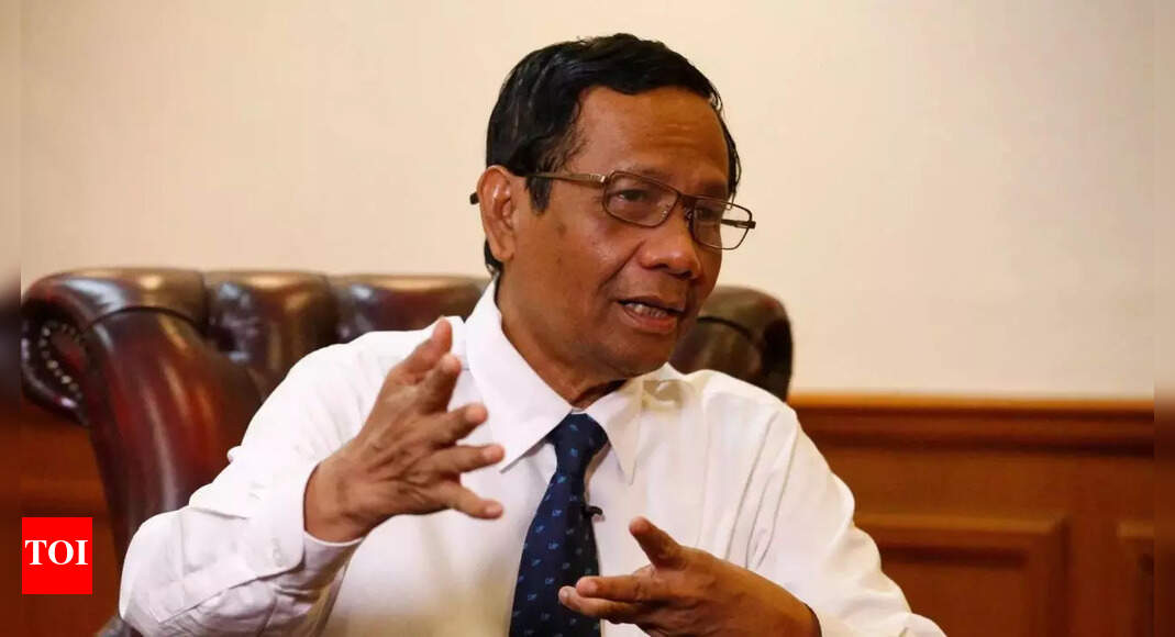 Indonesia's ruling party picks top security minister to run for vice ...