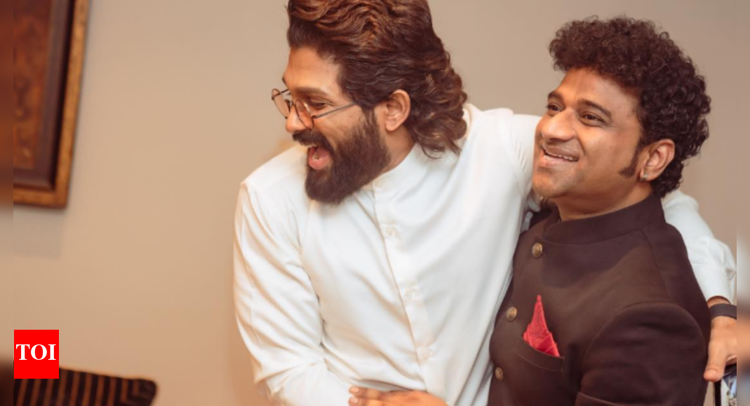 Allu Arjun on receiving the National Award with childhood friend Devi Sri Prasad: From Chennai ...