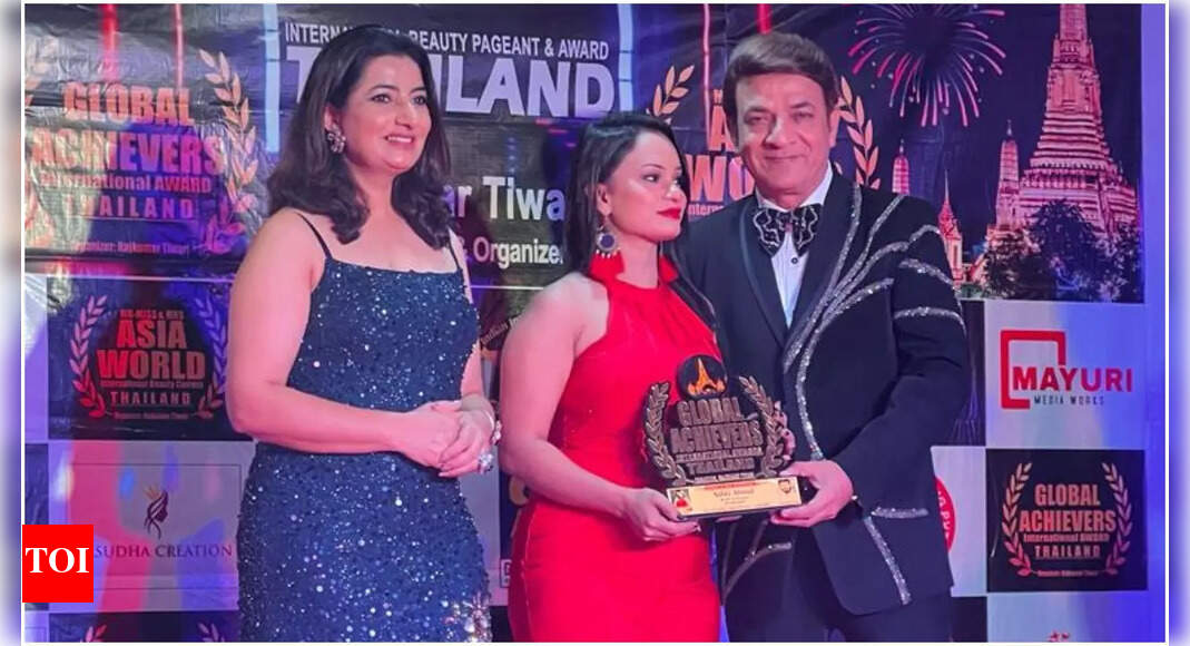 Actor-producer Ravindra Tuteja has been honored with the Global ...