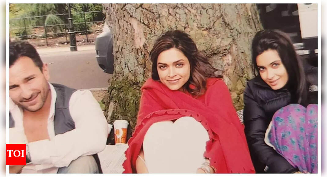 Deepika Padukone, Saif Ali Khan and Diana Penty's UNSEEN BTS pics from ...