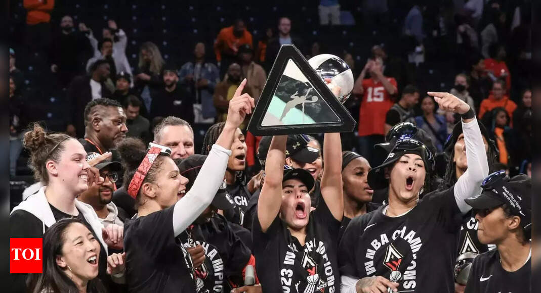 WNBA: Las Vegas Aces crowned champions for second year in a row - Times ...