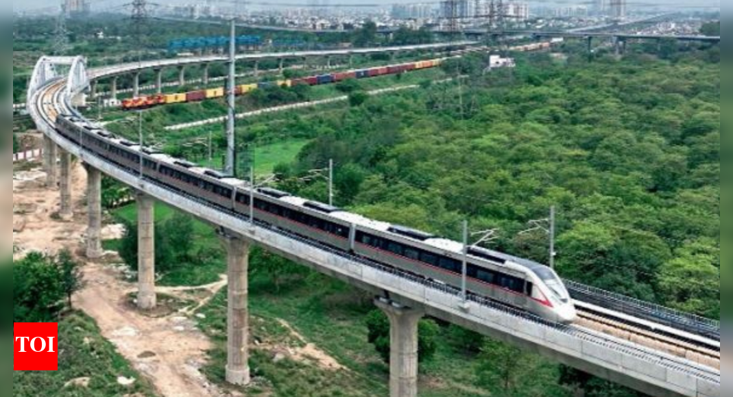 Delhi Meerut RRTS: Take a 17km ride on RapidX train premium coach at ...