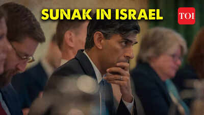 Rishi Sunak says UK will stand by Israel in its 'darkest hour' - Times ...