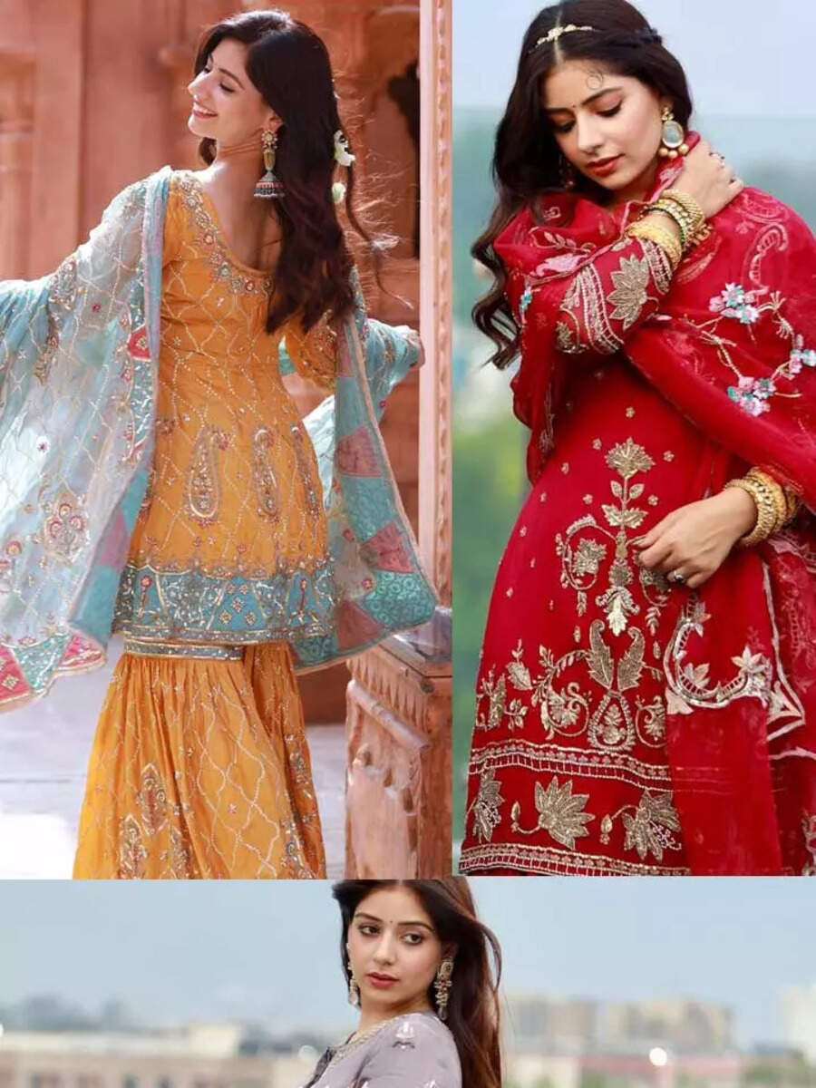 Tania's stunning suit collection | Times of India