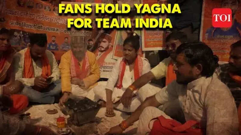 Watch: Hindu group holds puja for India’s victory in World Cup ...