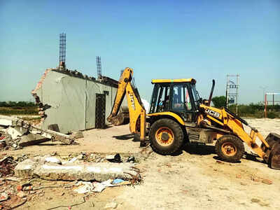 Illegal Colonies: 50 Illegal Colonies Demolished In Dtcp Crackdown ...