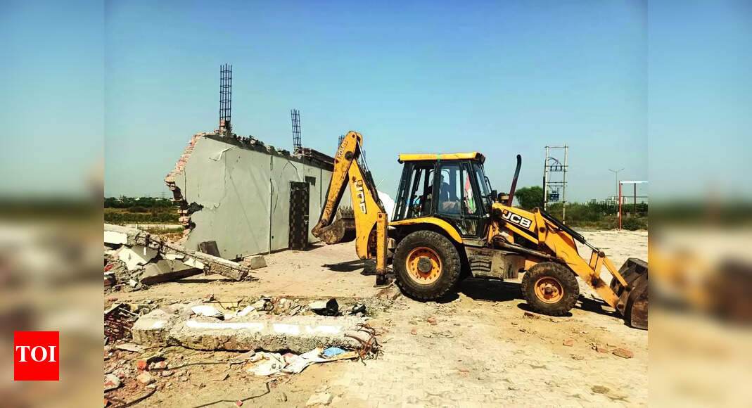 Illegal Colonies: 50 Illegal Colonies Demolished In Dtcp Crackdown ...