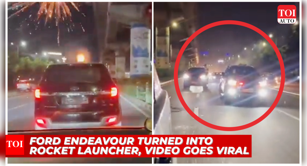 Viral video: Ford Endeavour converted into rocket launcher in Gurugram ...