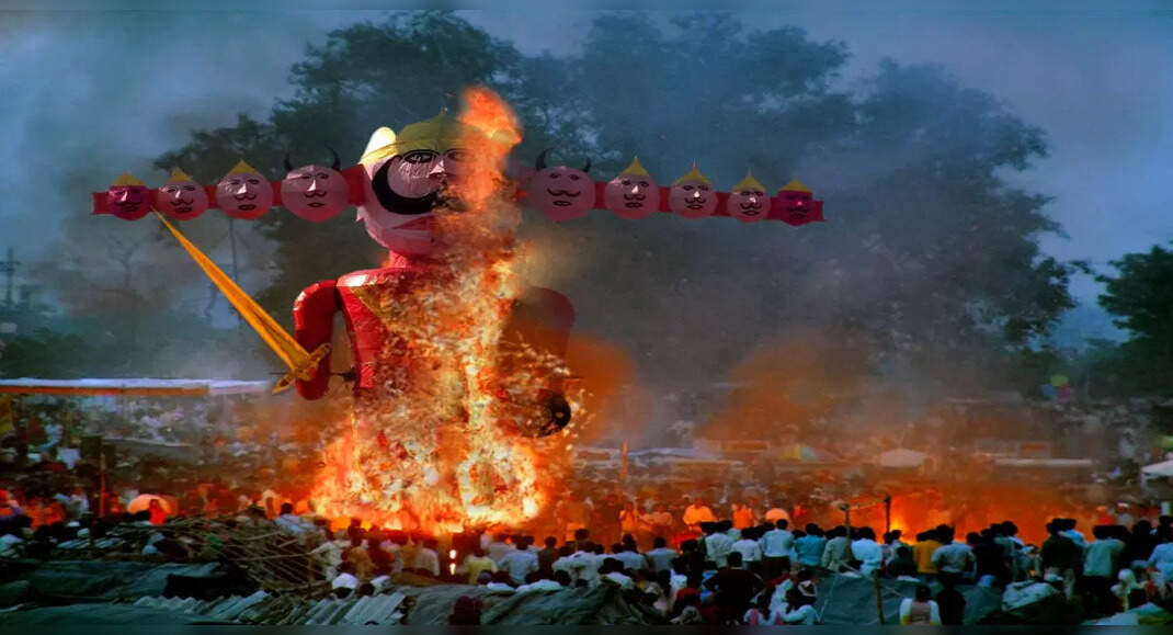 India's biggest Ravana Dahan celebrations are happening here | Times of ...