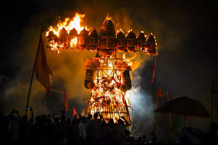 India's biggest Ravana Dahan celebrations are happening here | Times of India Travel