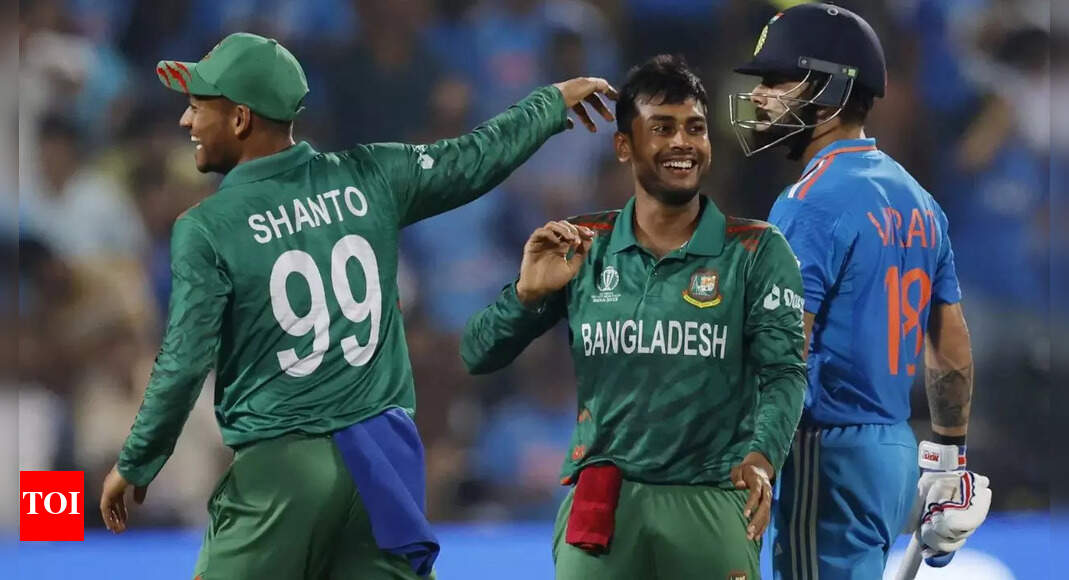 World Cup Match: Bangladesh captain Shanto rejects idea of deliberate ...