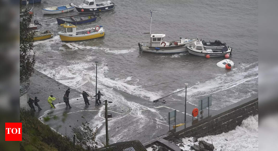 Northern Europe continues to brace for gale-force winds and floods ...