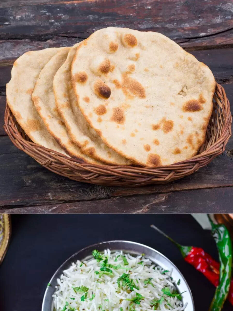 Which is the healthier staple? Roti or Rice | Times of India