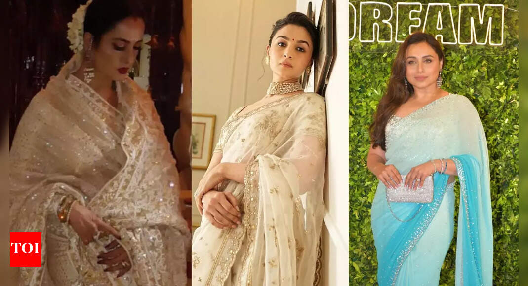 Rekha, Rani Mukerji, Alia Bhatt and more: Best dressed celebs of the ...