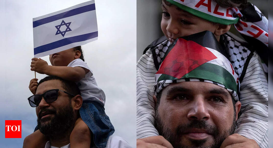 While the gaze in on Gaza - Times of India