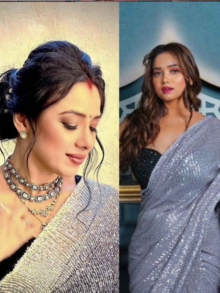Rupali Ganguly to Manisha Rani; TV divas amp their ethnic game in grey ...