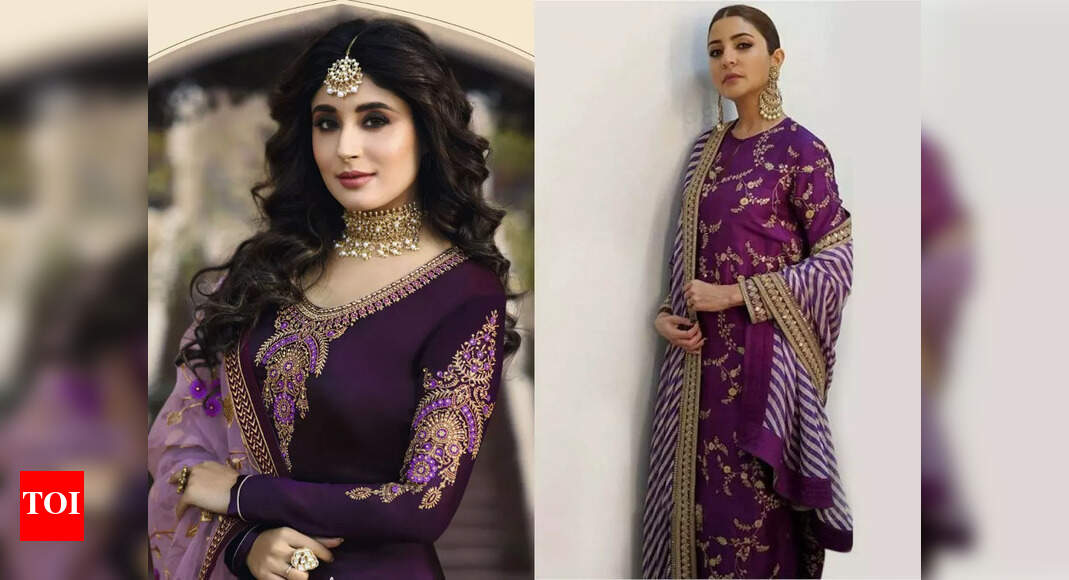 Purple: Colour of Navratri Day 8, how to style it - Times of India
