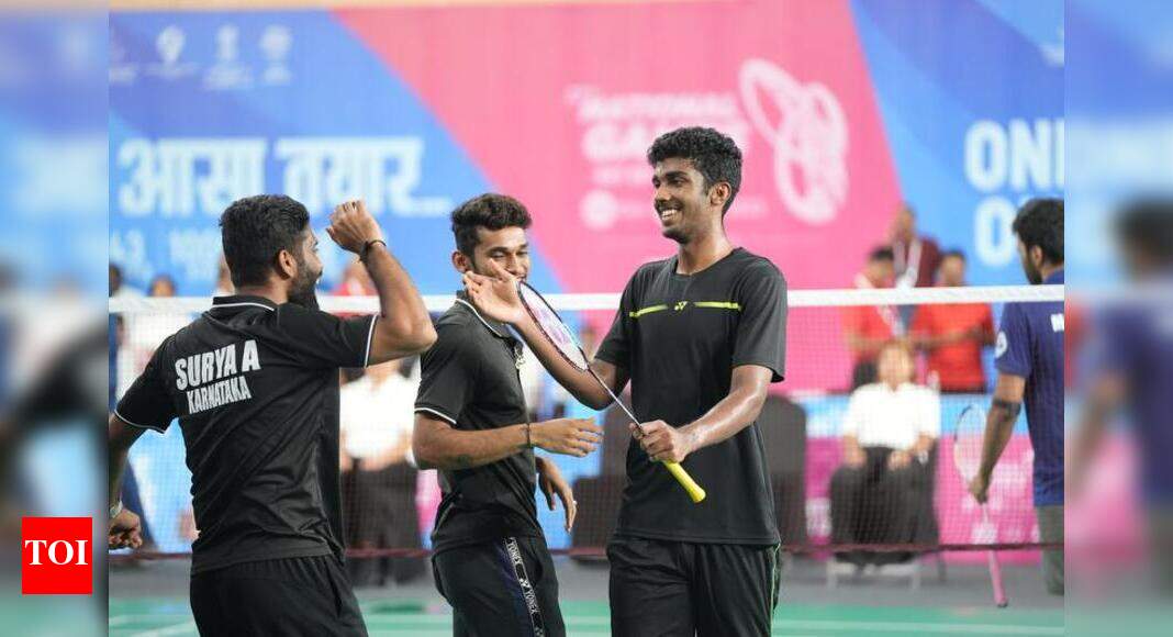 National Games: New generation wins badminton gold for Assam, Karnataka ...