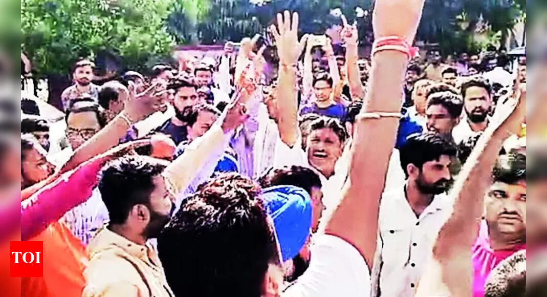 Narpat Singh Rajvi: Now Bjp Faces Protests In Chittorgarh Against Rajvi ...