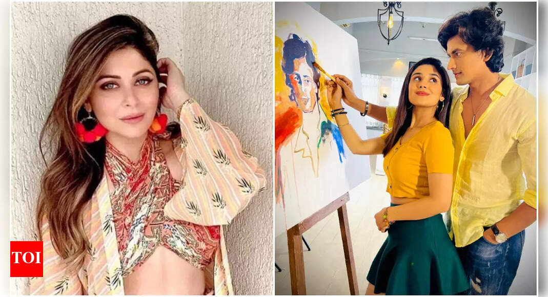 Kanika Kapoor releases a new song 'Crush' starring Kumar Kanhaiya Singh | Hindi Movie News ...