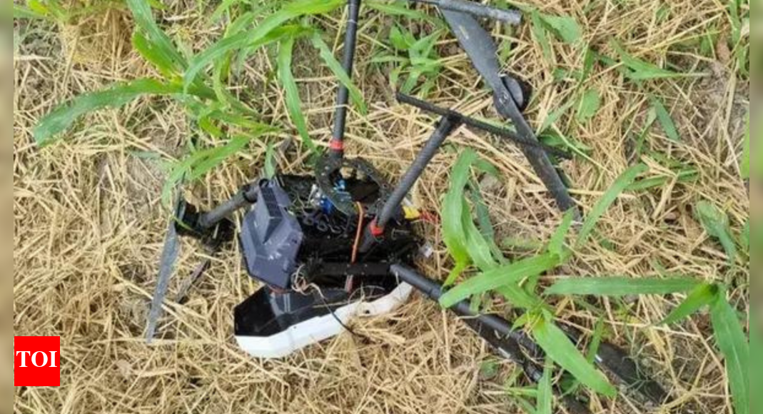 BSF recovers Pakistani drone from Punjab's Ferozepur | India News ...
