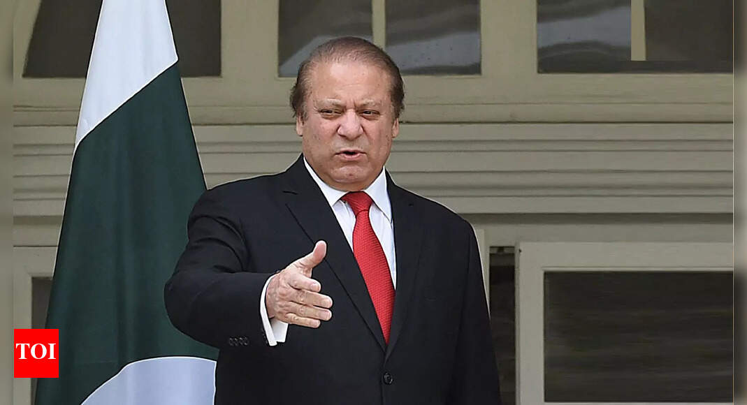Nawaz may be just awaz - Times of India