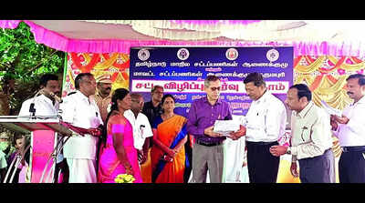 Legal Awareness: Justice S Vaidyanathan Inaugurates Free Legal ...