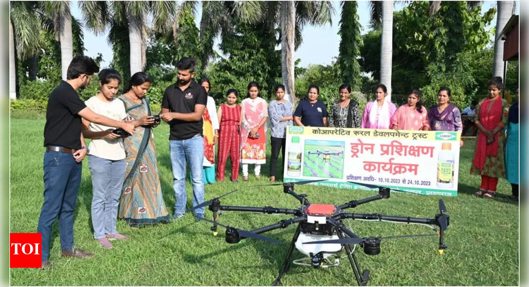 Drone Destination: PM’s Lakhpati didi scheme: Drone destination to ...