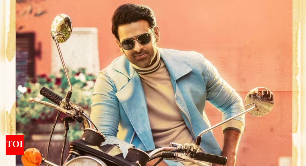 Prabhas's fans throng in huge numbers outside actor's residence as he ...