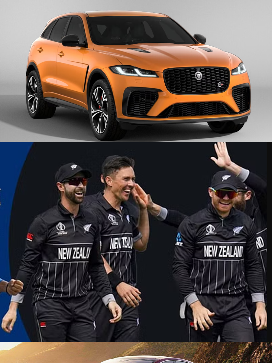 Luxury Cars of New Zealand Cricket Team Players, car collection, New ...