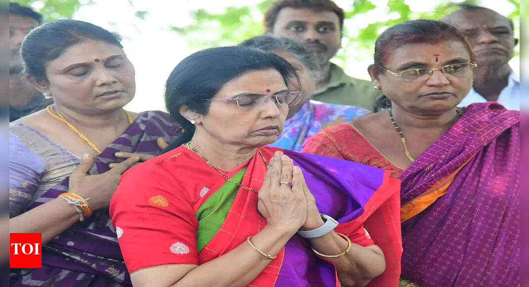 Chandrababu Naidu's wife Nara Bhuvaneshwari to launch 'Nijam Gelavali' yatra from Tirupati ...