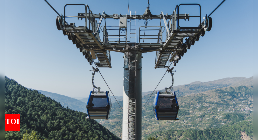 Mussoorie: At 5.5 km, India’s longest ropeway to link Dehradun ...