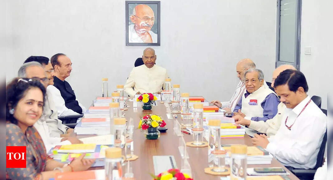 High-level Committee on One Nation, One Election holds second meeting ...