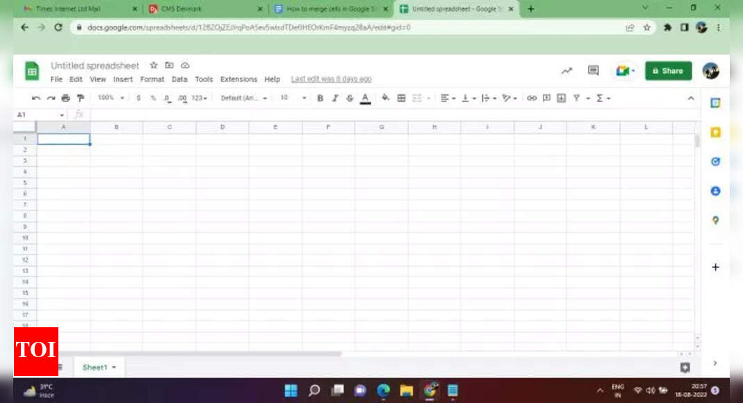 Google Sheets tips: Common keyboard shortcuts that can help you get ...