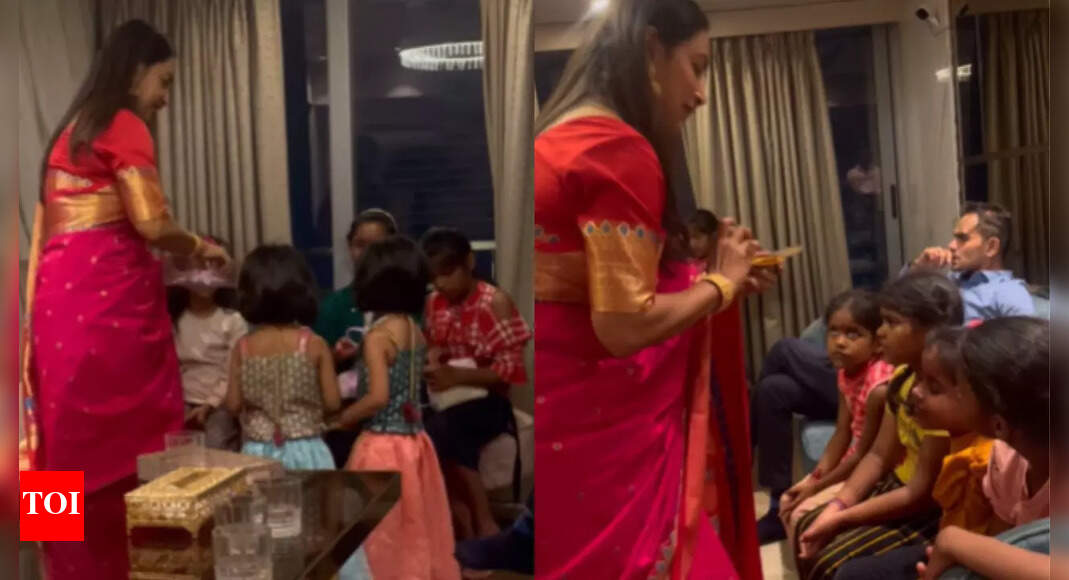 Netizen questions Kranti Redkar for not revealing her daughter's face ...