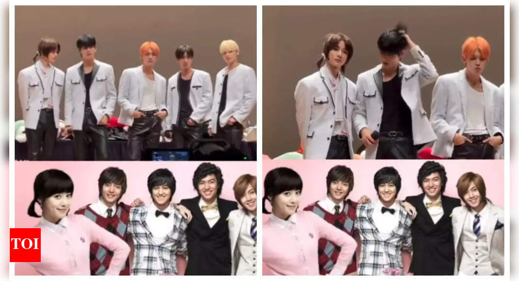 TXT members channel iconic 'Boys Over Flowers' vibes at fan meeting ...
