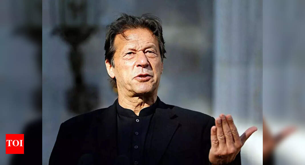 Cipher case: Imran Khan moves high court against his 'hasty' indictment - The Times of India