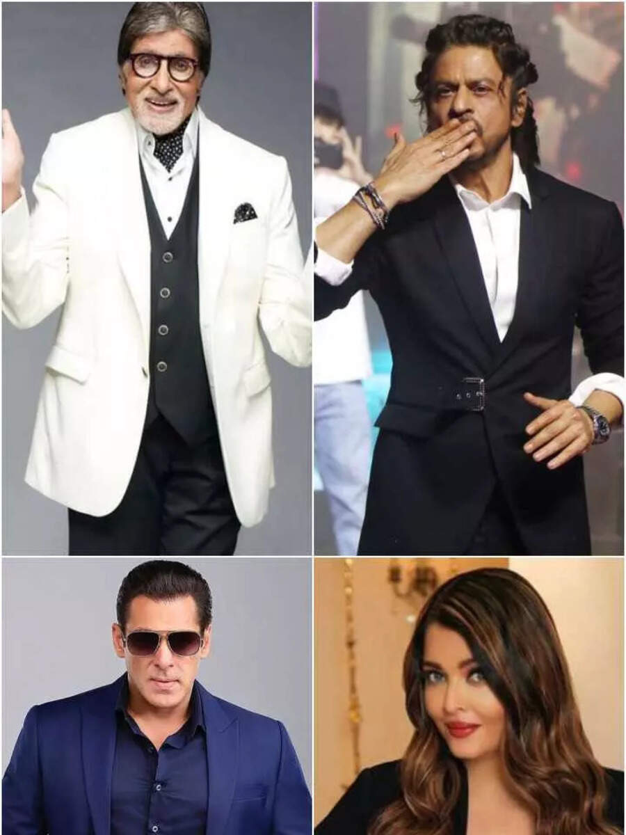 From Amitabh Bachchan to Shah Rukh Khan: Bollywood actors who have ...
