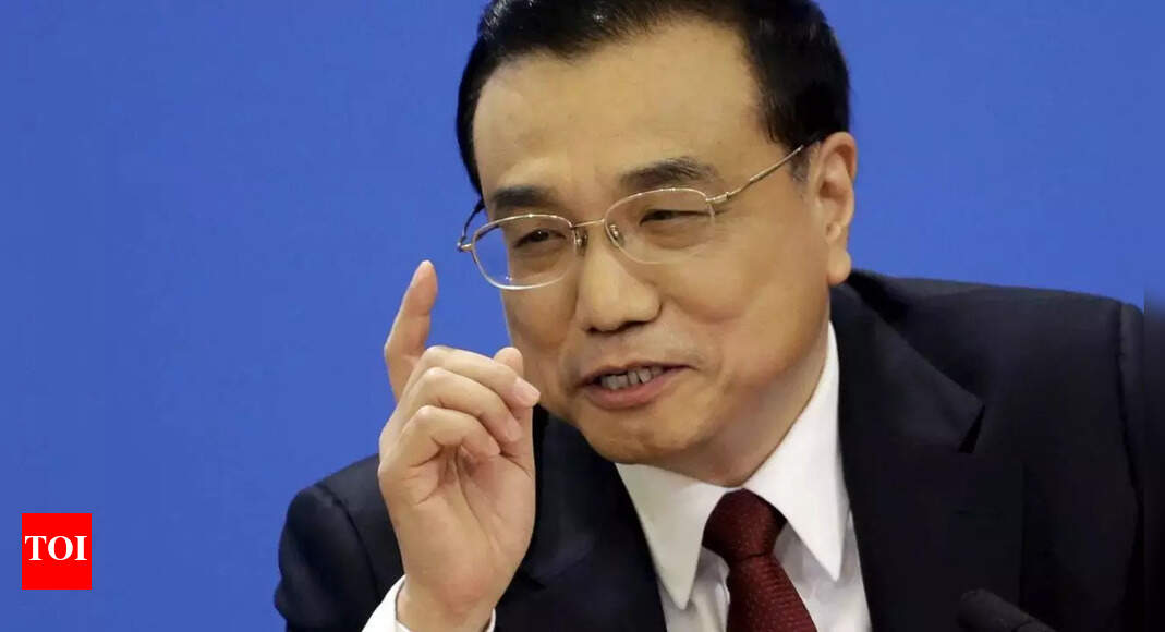 Premier Li: Former Premier Li Keqiang, China’s top economic official ...