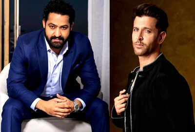 Hrithik Roshan and NTR Jr.'s body doubles complete the first schedule ...