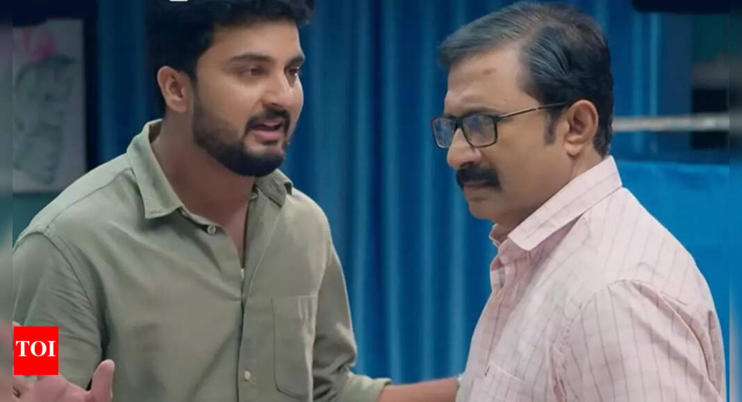 Sudhamani Supera: Balu learns the truth about Krishna Moorthy - Times of India